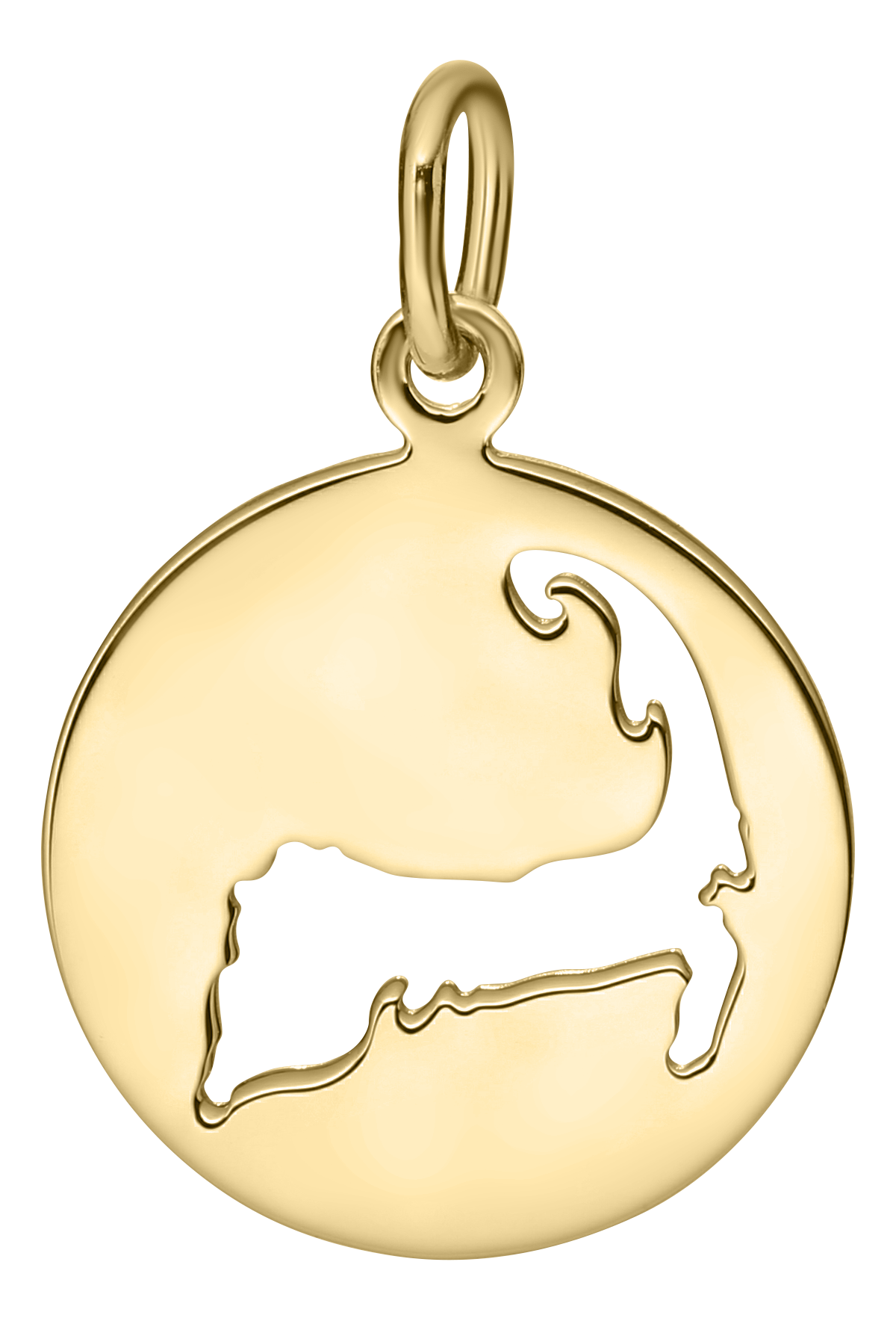 Pierced Cape Cod Disc Pendant – CapeCodJewelry